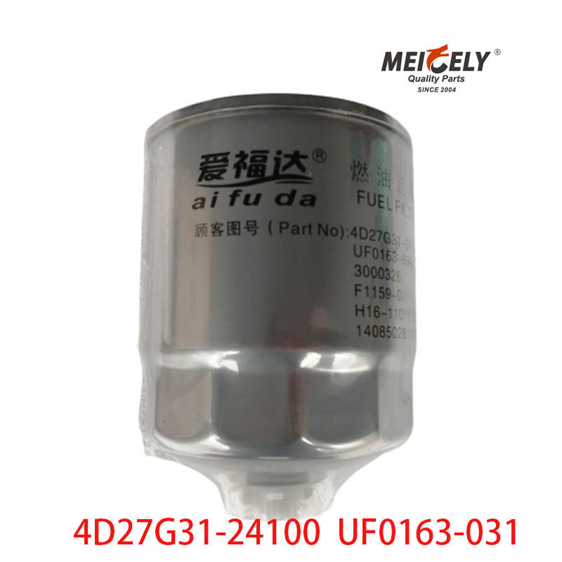 New Forklift Parts 4D27G31-24100 Fuel Filter UF0163-031