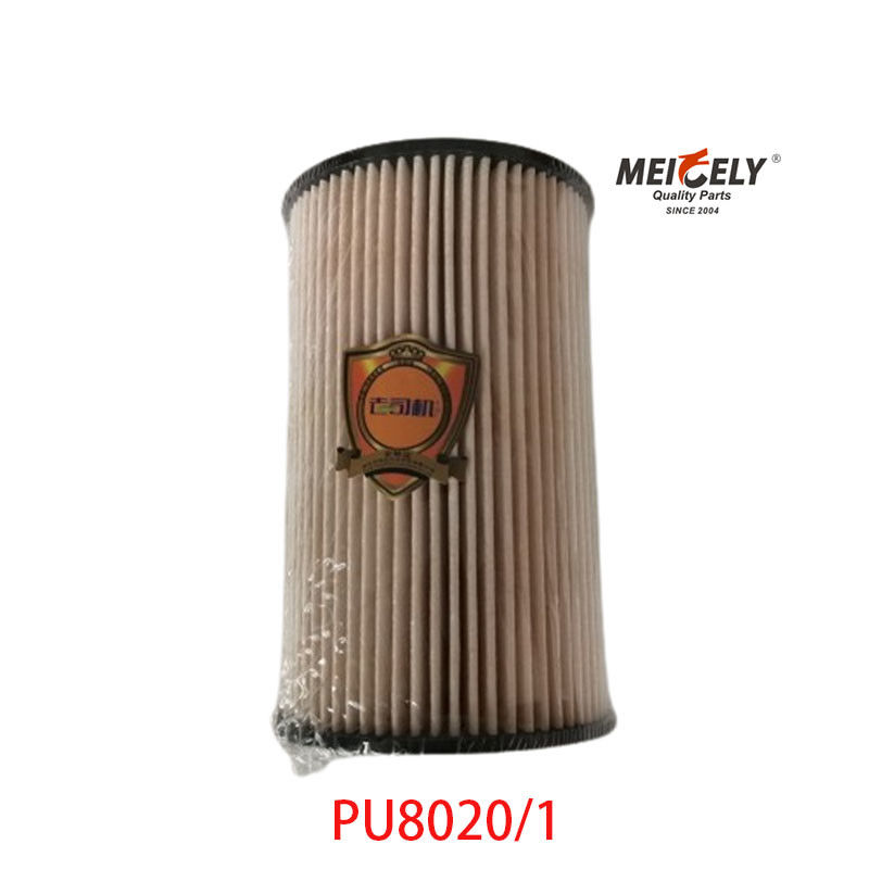 Stock PU8020/1 Truck Spare Parts Fuel Filter Element For SINOTRUK