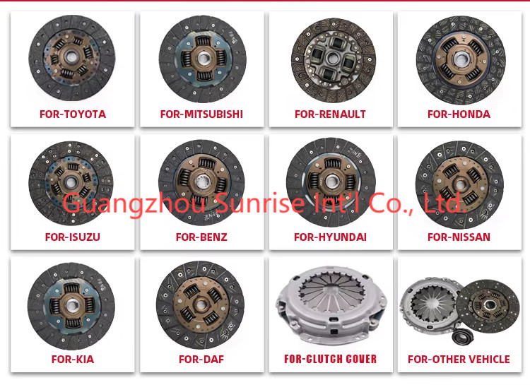 Auto Truck Parts Clutch Disc 31250-E0640 430mm For HINO