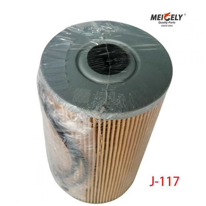 Stock Truck Engine Parts J-117 Oil Filter Element For HINO Trucks